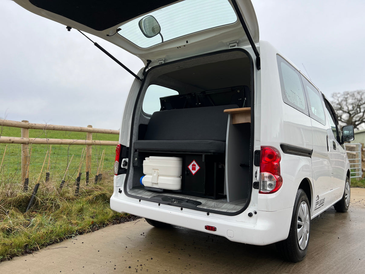 Nissan NV200 & eNV200 Camper van conversion units lightweight ply Kitc ...