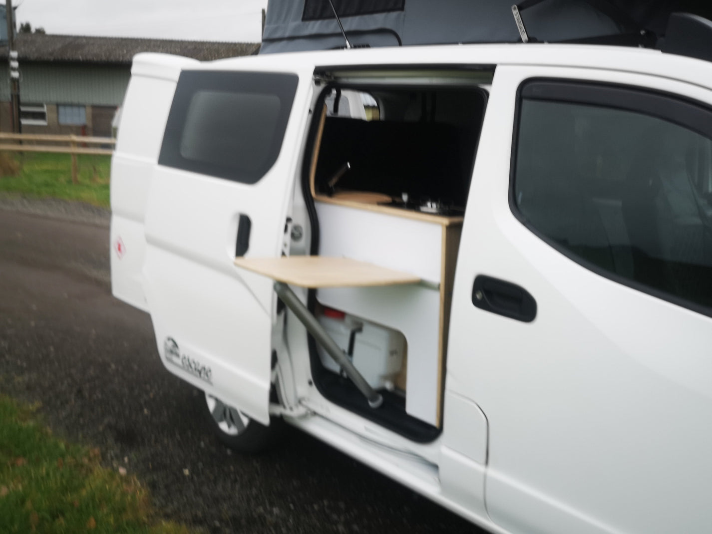 Nissan NV200 & eNV200 Camper van conversion units lightweight ply Kitc ...