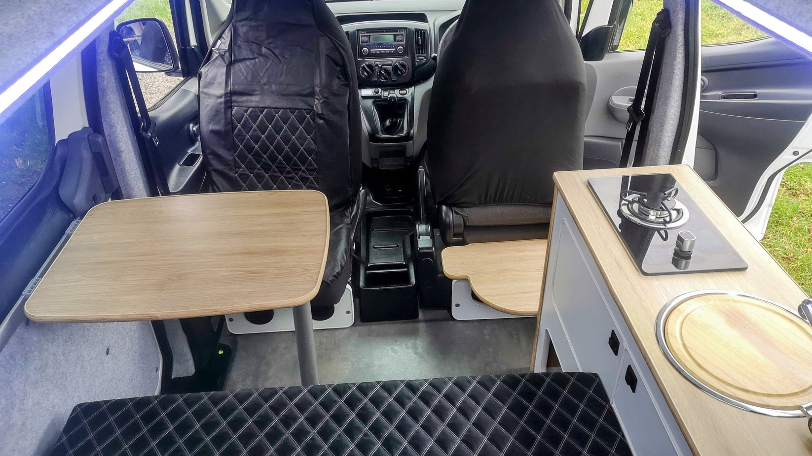 Nissan NV200 & eNV200 Camper van conversion units lightweight ply Kitc ...