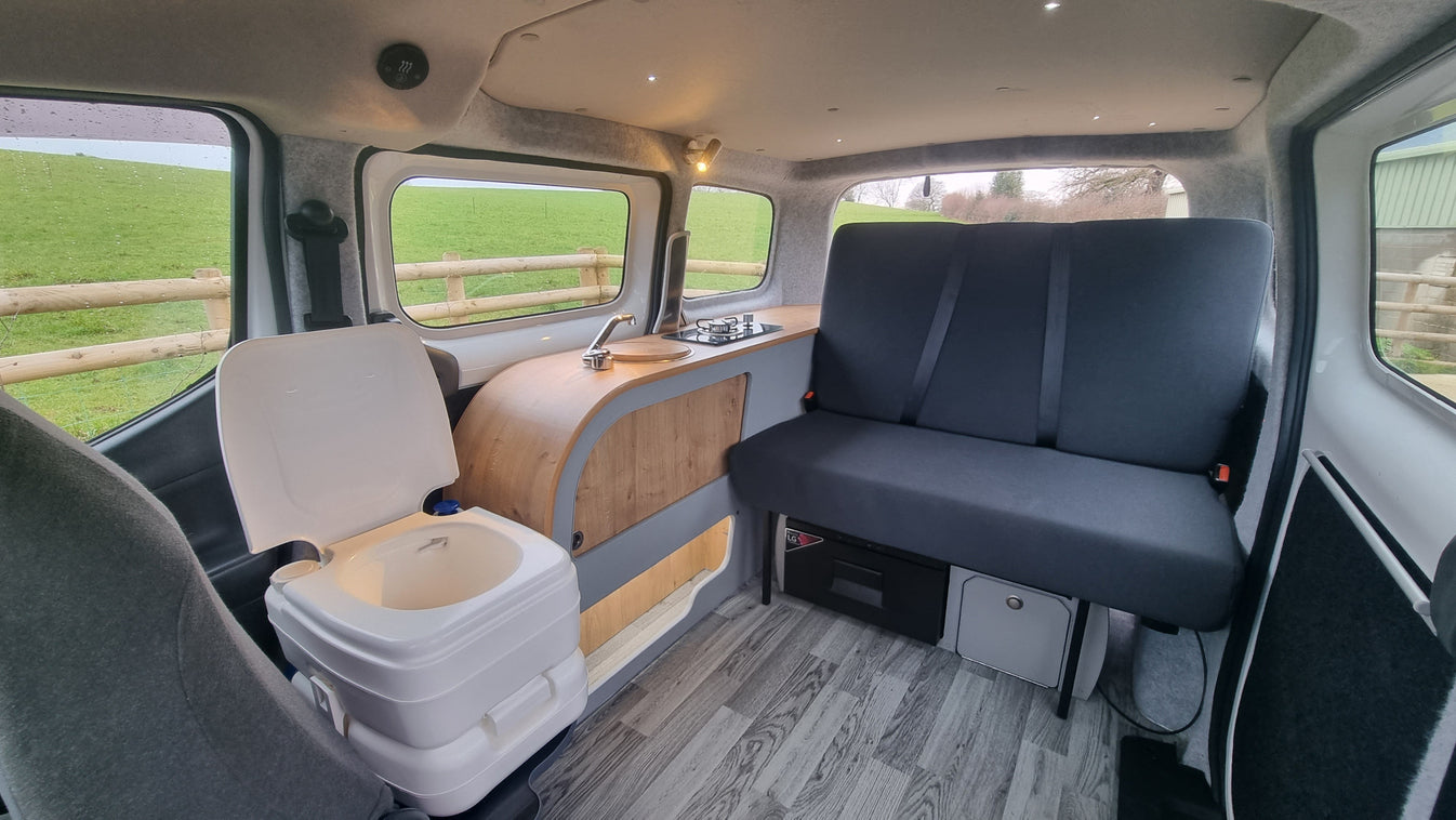 Nissan NV200 & eNV200 Camper van conversion units lightweight ply Kitc ...
