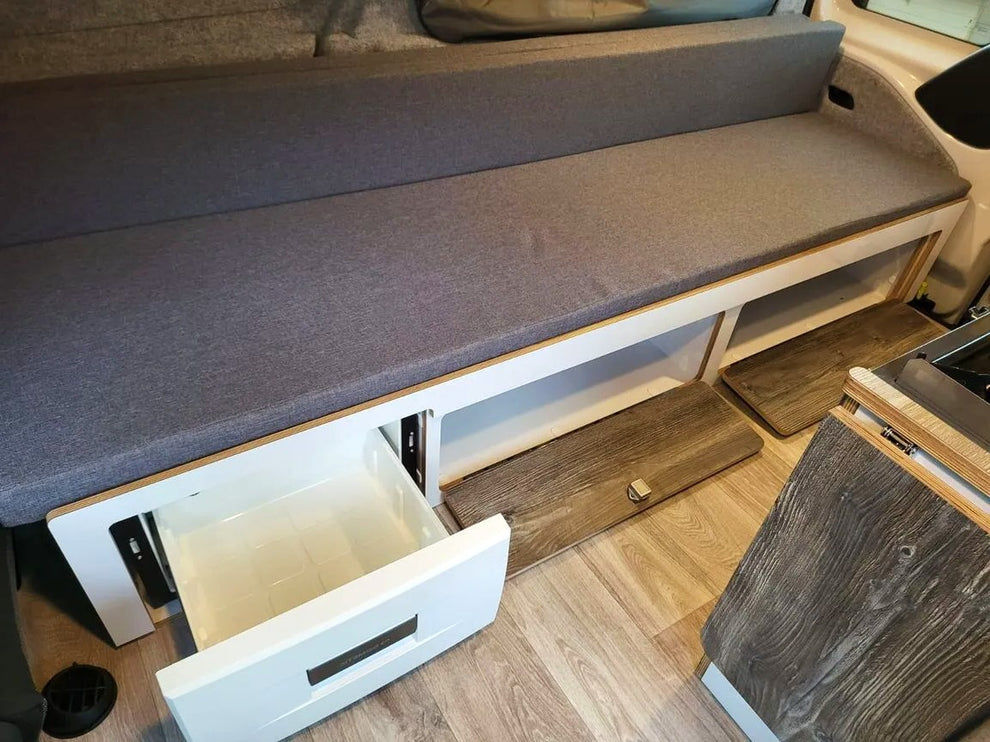 Ford Connect Panel Van Campervan Conversion | L-Shape Micro Camper ...