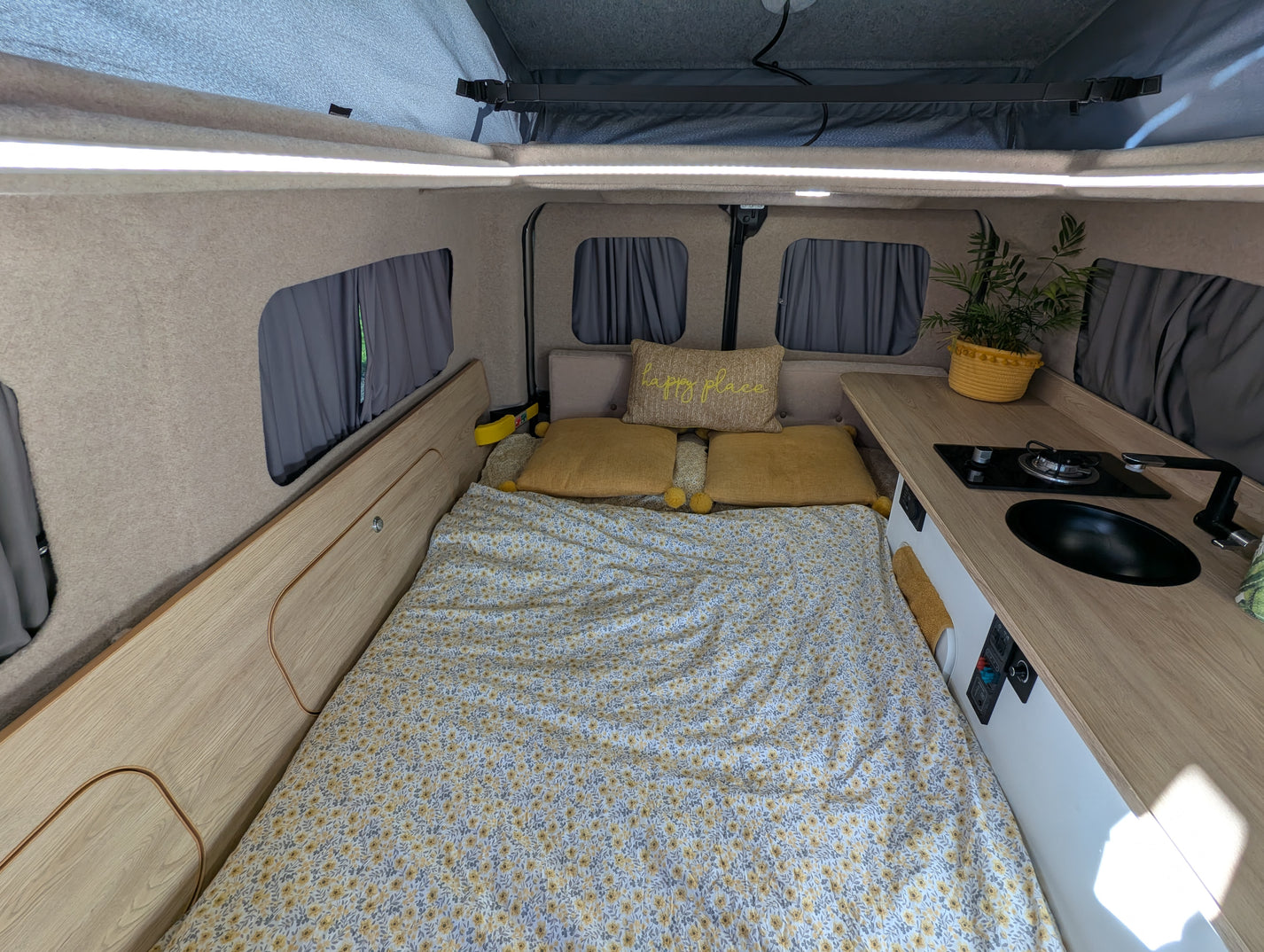 Ford Transit Custom L-shaped Campervan Conversion – The Perfect Blend ...